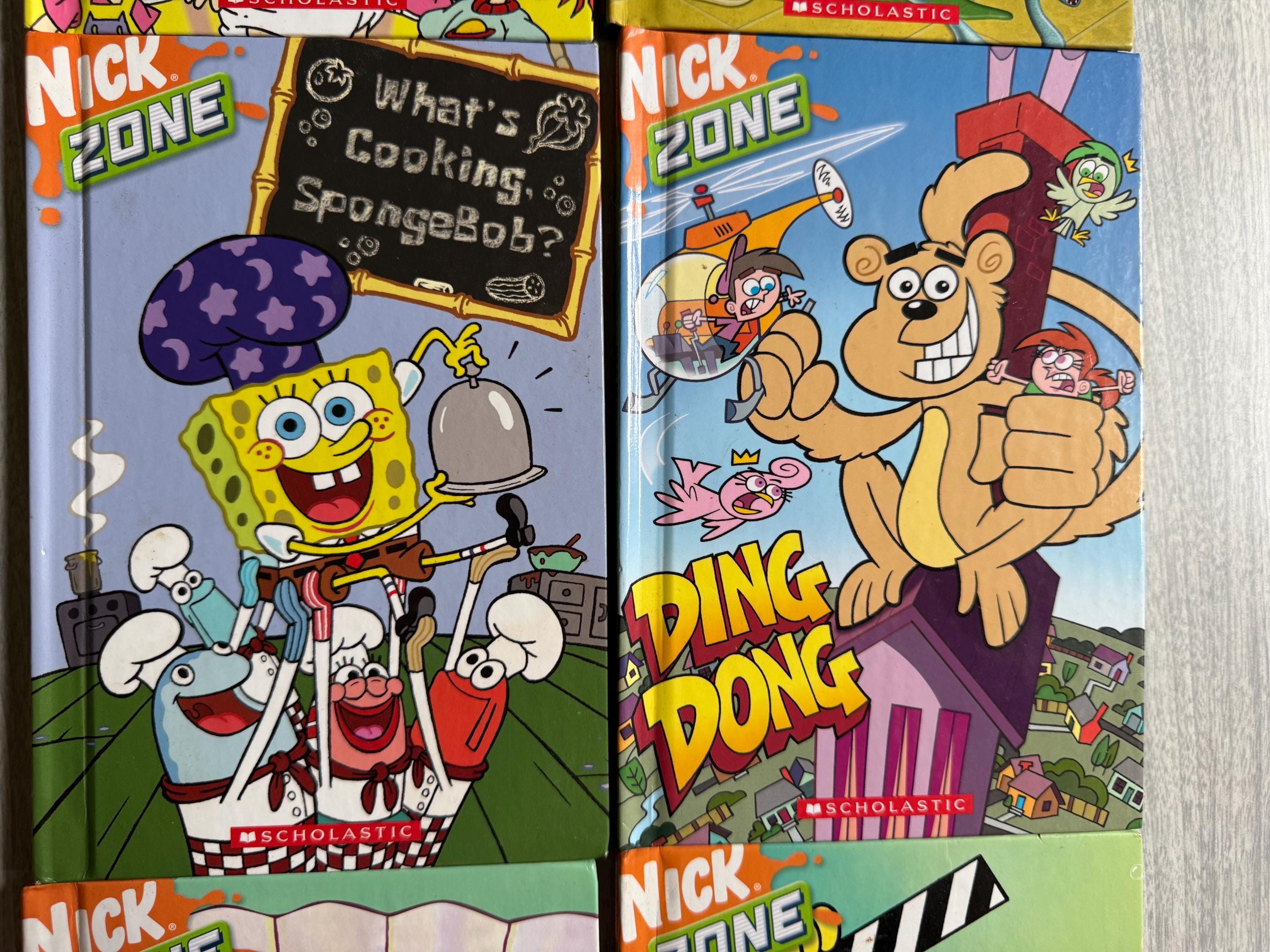 Vintage Nickelodeon Hardcover Book Lot: Y2K Kids TV Shows, 2002-2005 (8 ...