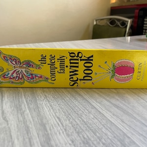 Vintage 1972 the Complete Family Sewing Book. Spiral Bound 1970s Retro ...