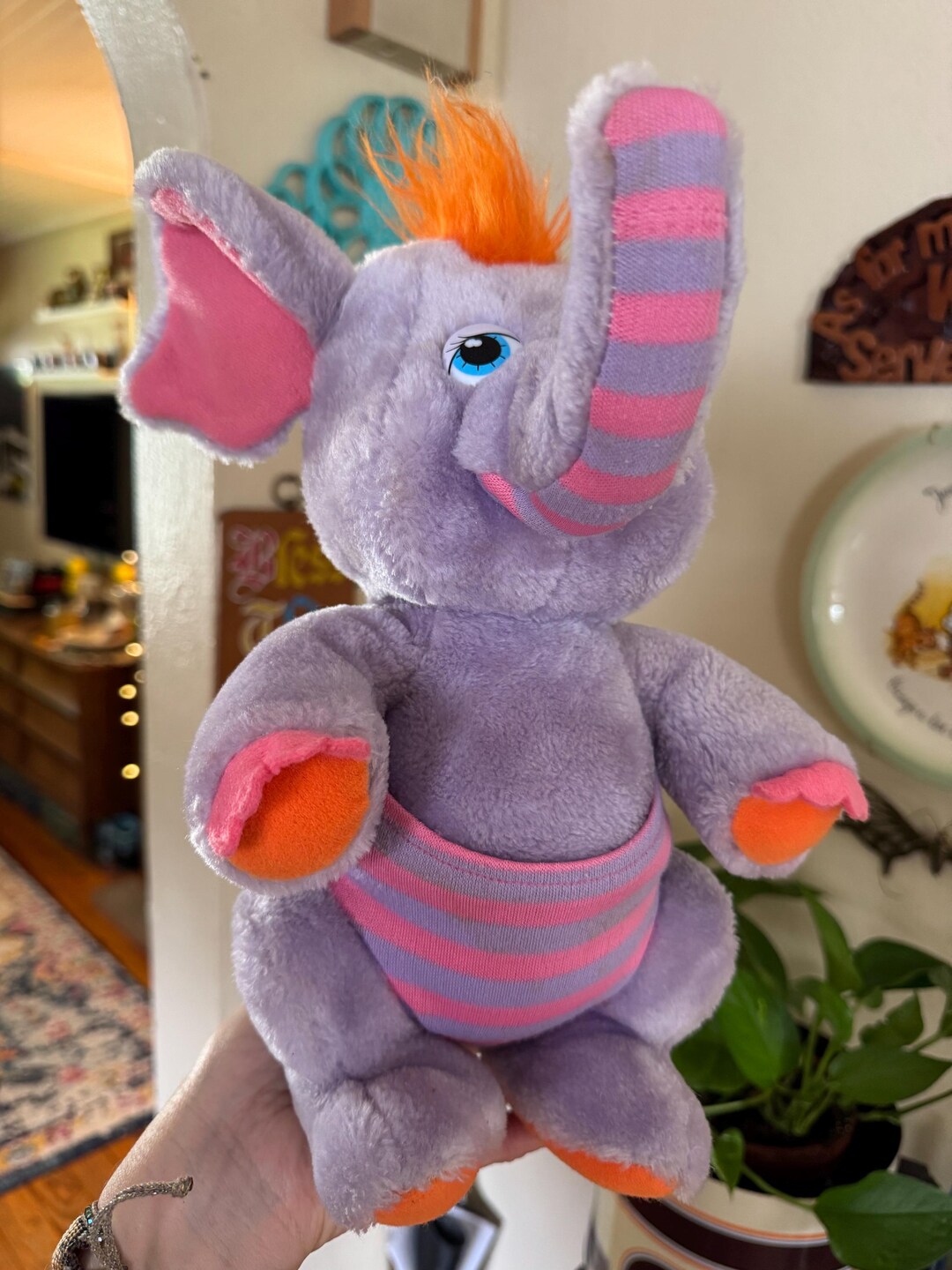 Vintage 1980s Wuzzles Stuffed Animal Eleroo 80s Kids Dolls and Toys - Etsy