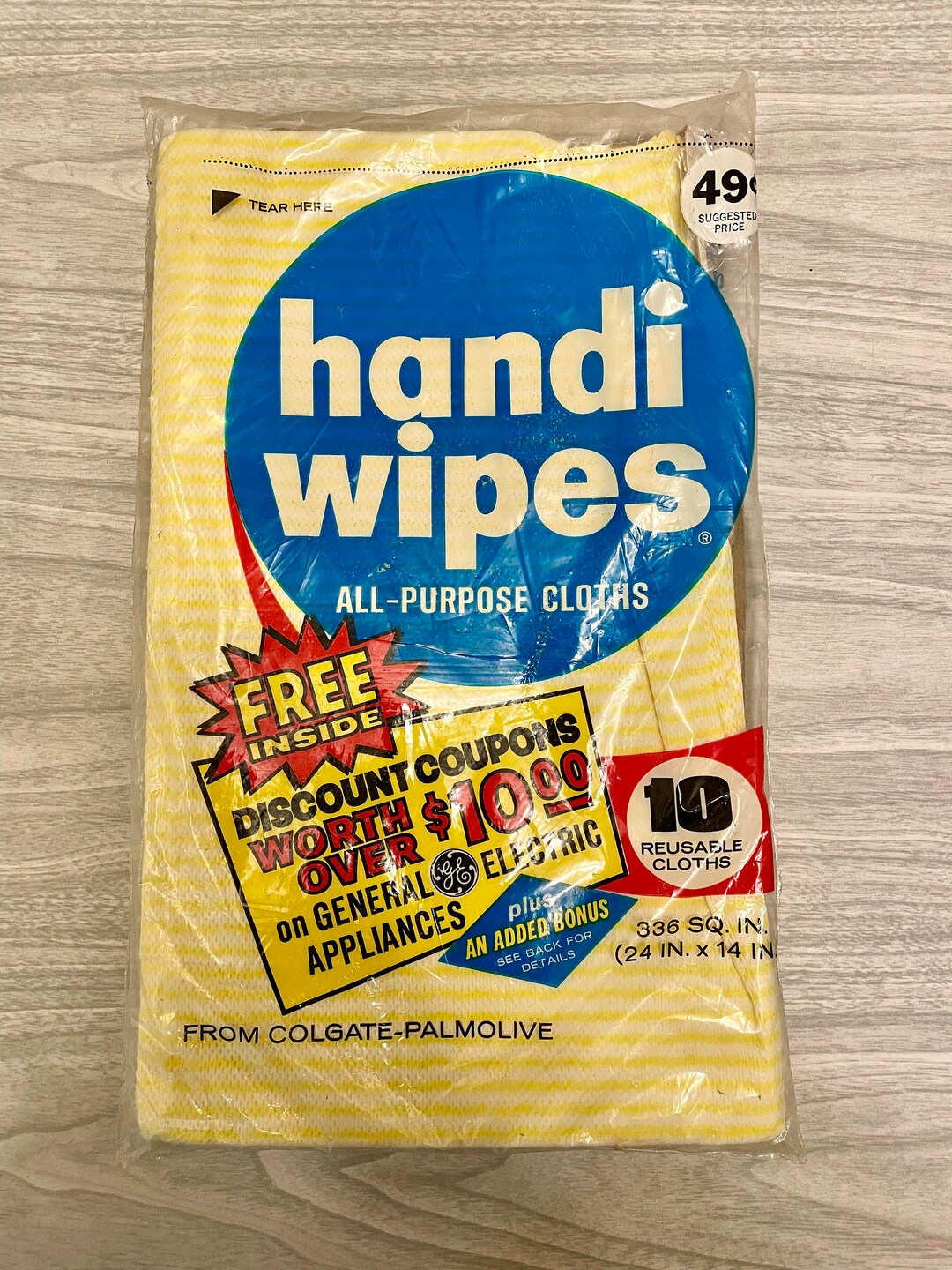 Vintage 1970s to 1980s Handi Wipes Package. Never Opened. 70s Kitchen ...
