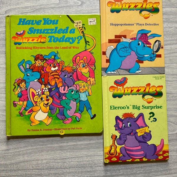 Wuzzles Book - Etsy