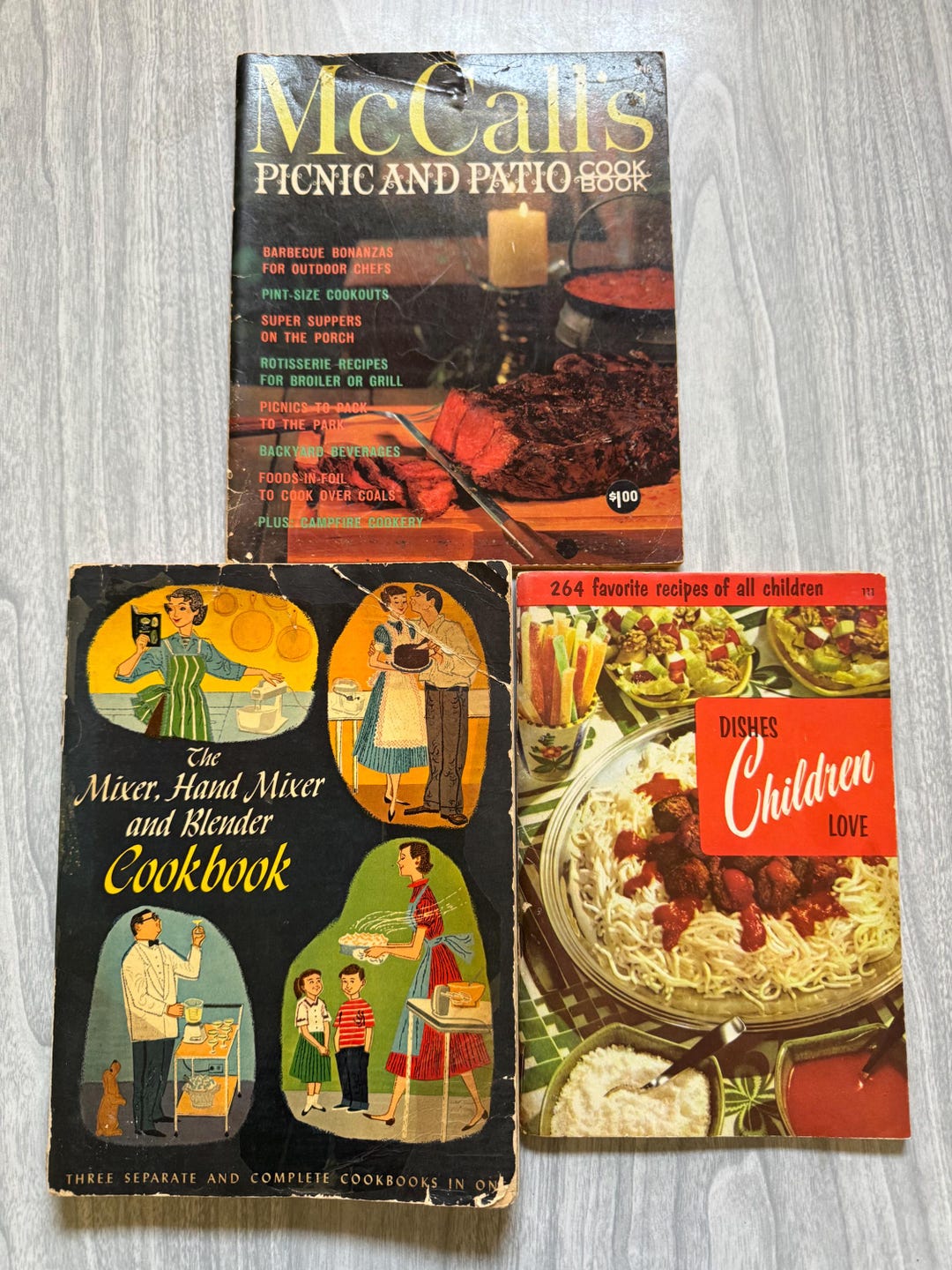 Vintage Cookbooks. 1950s-1970s. Mid Century Cookbook Collector. - Etsy