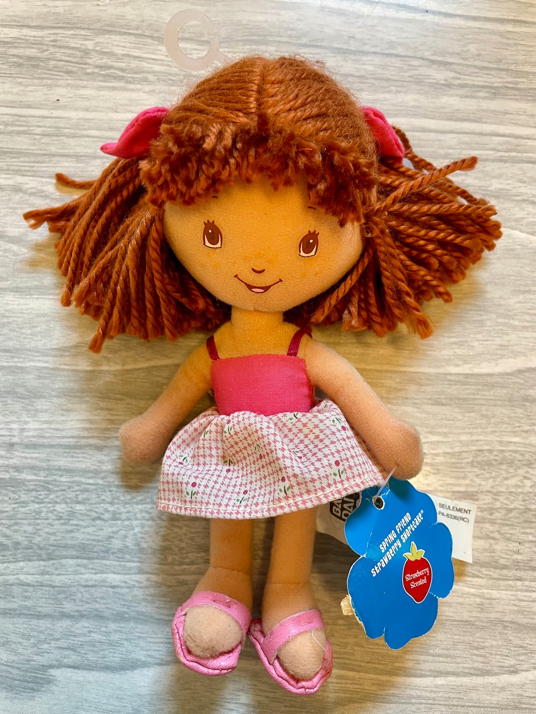 Vintage 2004 Bandai Strawberry Shortcake Plush Doll With Tags. 7 Inches ...