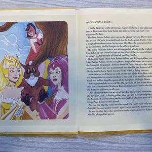 Vintage 1985 Princess of Power She-ra Hardcover Books. 1980s Kids Tv ...