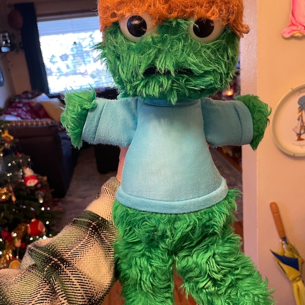 Oscar the Grouch Plush - Etsy