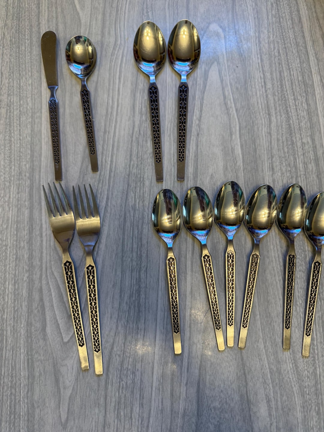 Vintage 1970s Flatware Wembley by United Silver Company. 1970s Silverware. - Etsy