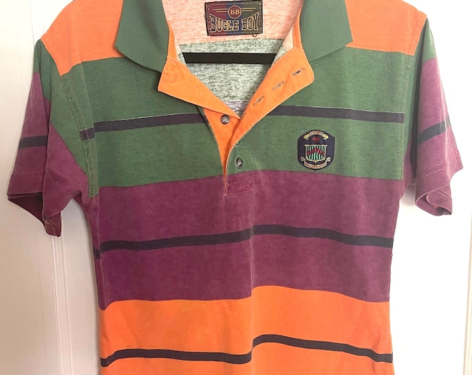 Vintage 90s Bugle Boy Boys Shirt. Y2K Boys Fashion. 90s Kids Size Bugle ...