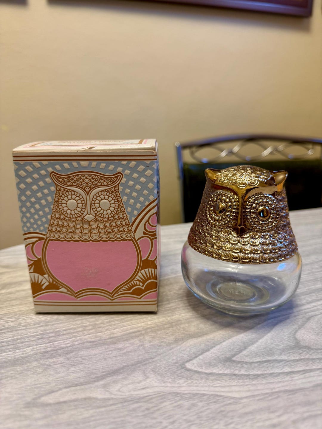 Vintage Avon Owl Perfume With Box. Perfume is Empty. Avon Memorabilia ...