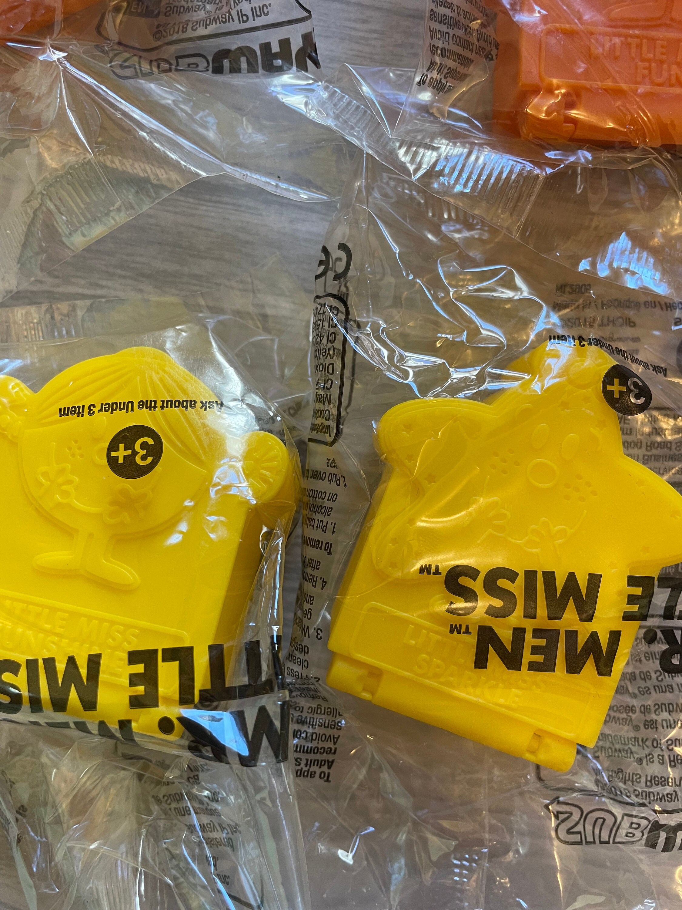Little Miss and Mr Men Subway Toys. Little Miss Sunshine , Little Miss ...