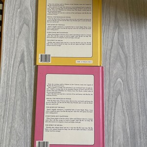 Vintage 1985 Princess of Power She-ra Hardcover Books. 1980s Kids Tv ...
