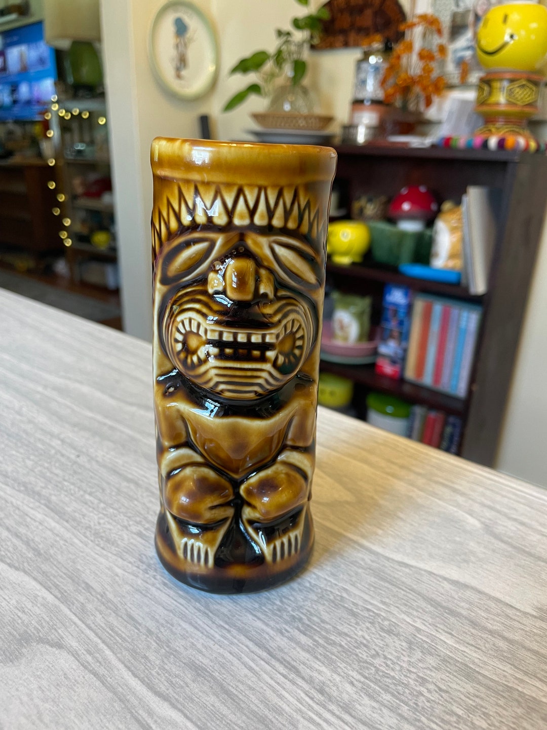 Vintage Orchids of Hawaii Tiki Mug . Hawaiian Theme TIKI Bar Glass - Etsy
