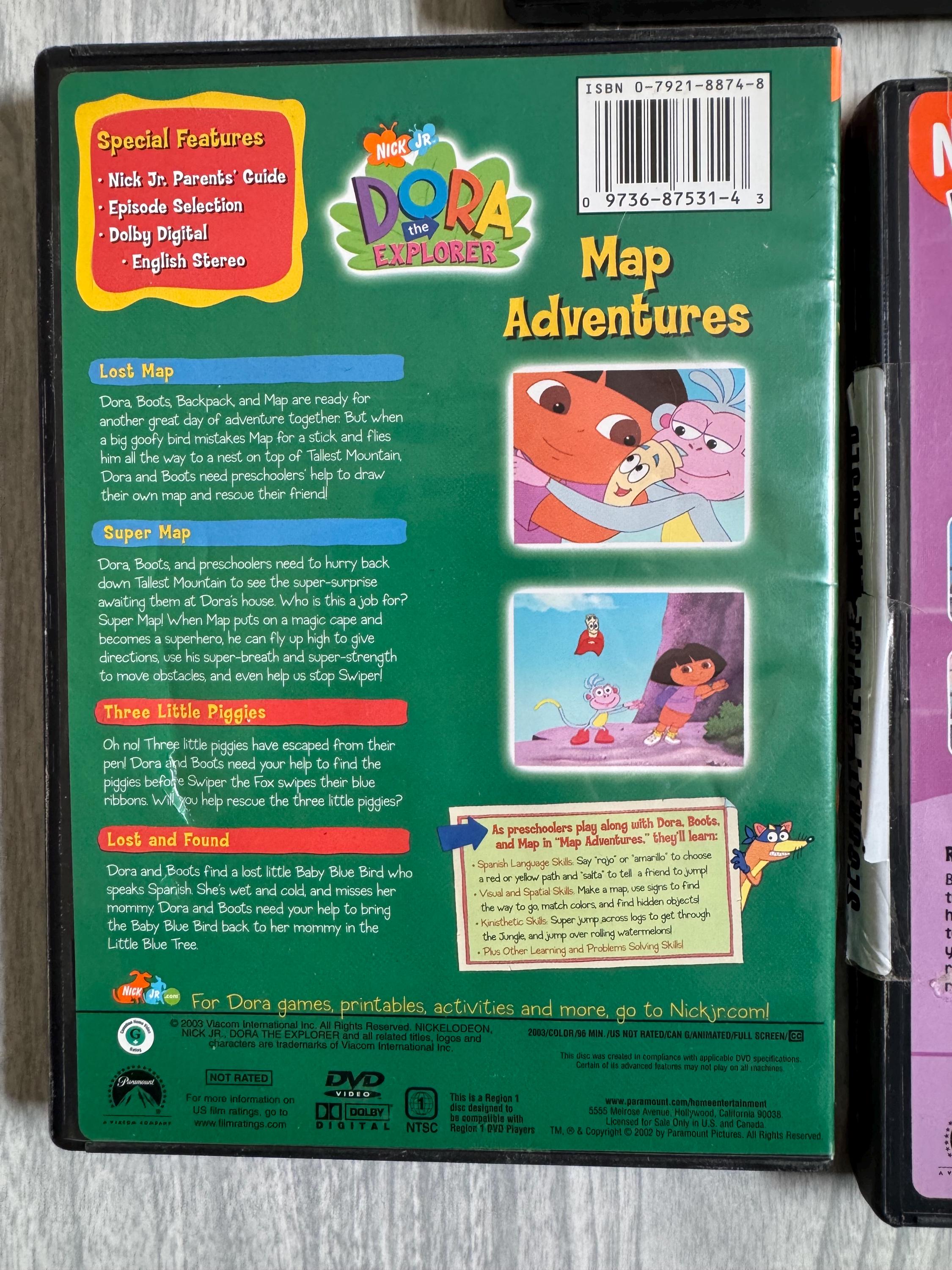 Vintage Dora the Explorer Dvds. Y2K Kids Tv Nostalgia - Etsy