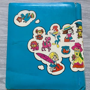 Vintage 1980s Kids Sticker Collection Album With Lots of Retro Stickers ...