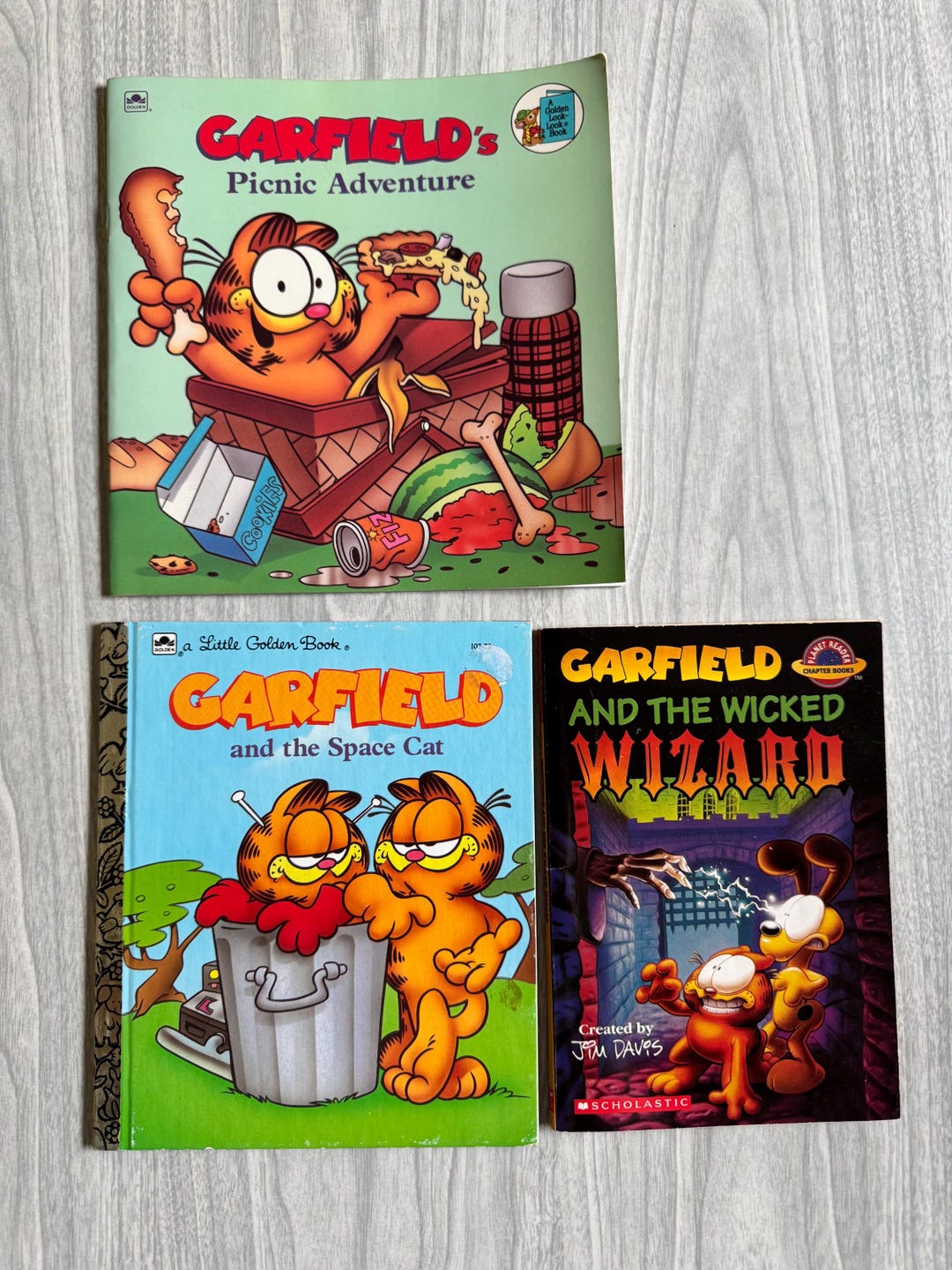 Vintage Garfield the Cat Books. - Etsy