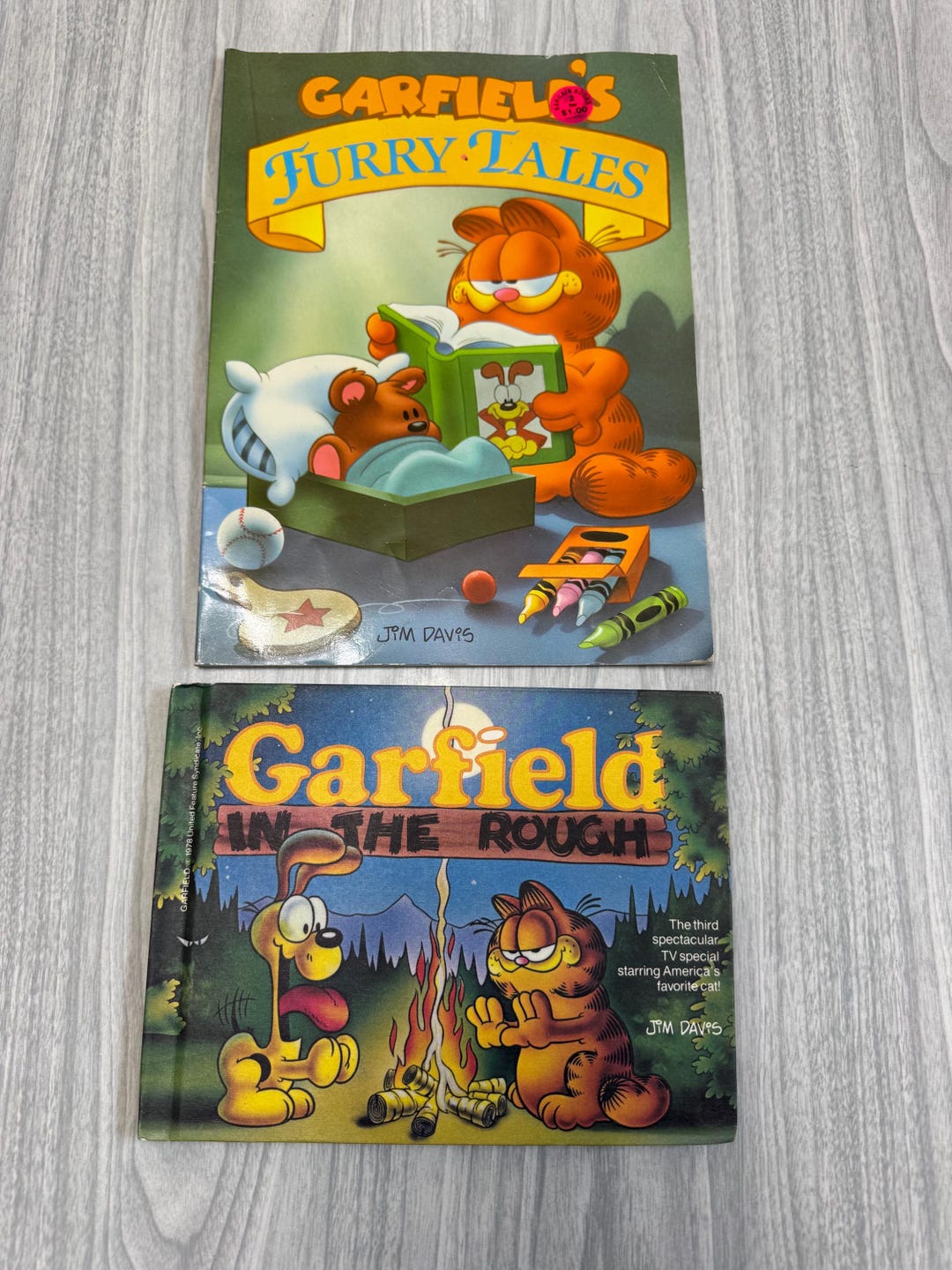 Vintage 80s Garfield the Cat Books. Garfield the Orange Cat Nostalgia ...