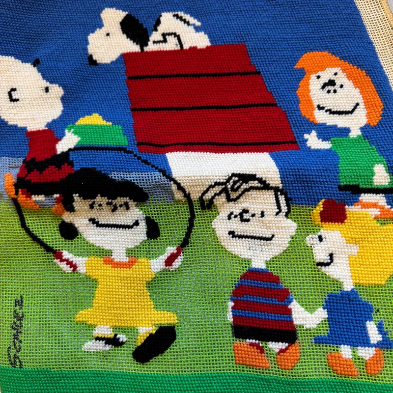 Peanuts Cross Stitch Kits - Etsy