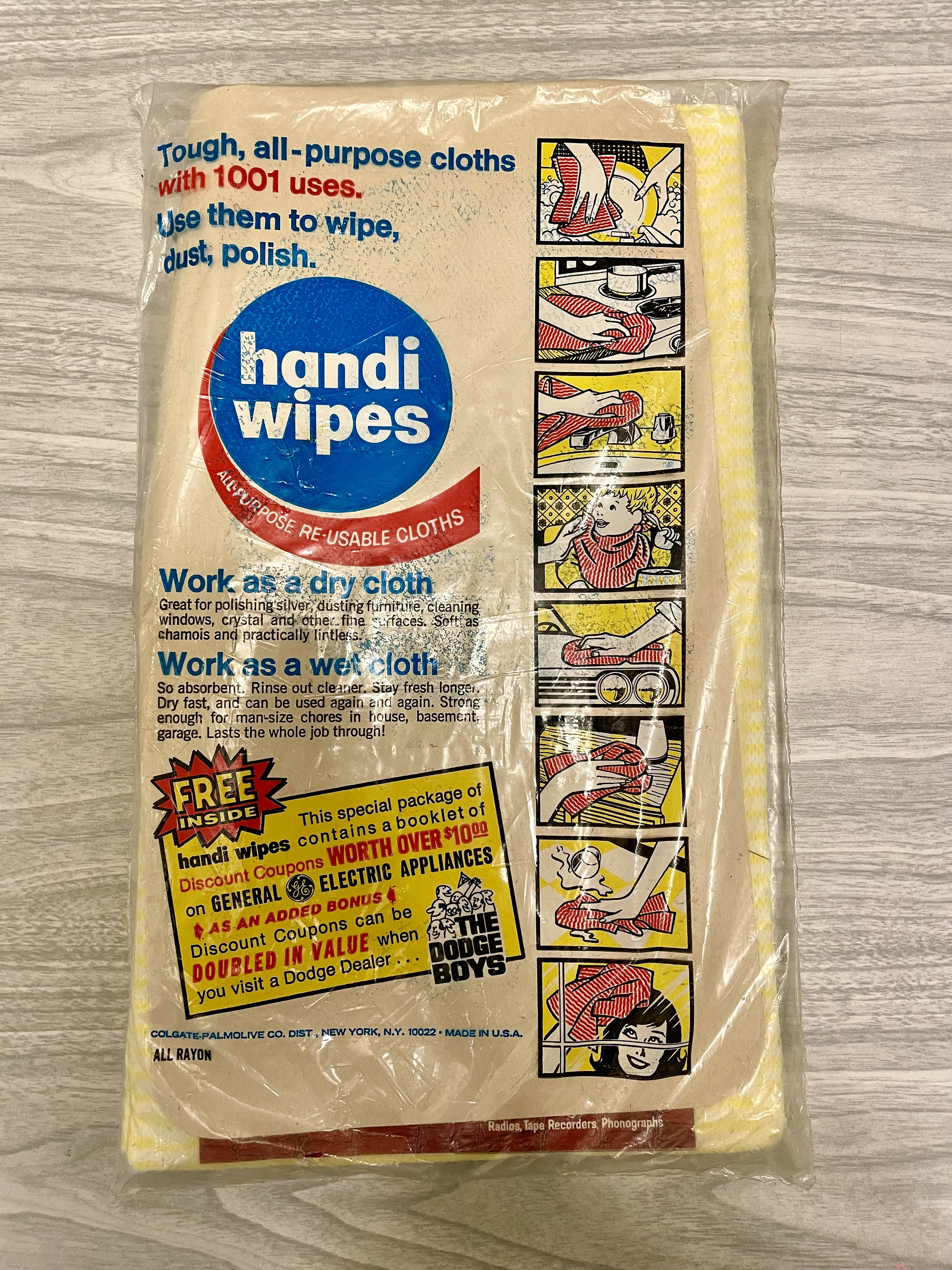 Vintage 1970s to 1980s Handi Wipes Package. Never Opened. 70s Kitchen ...