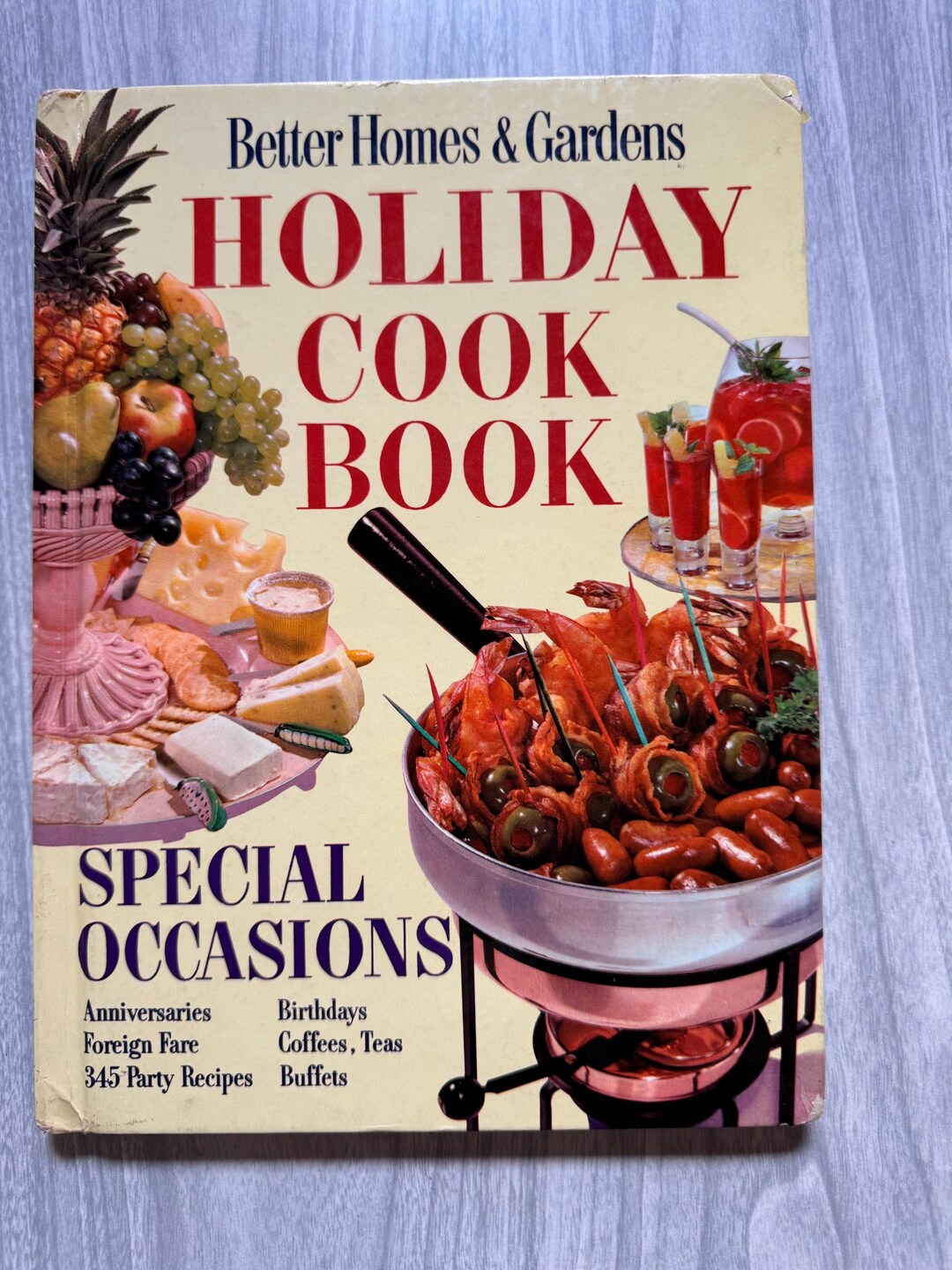 Vintage Mid Century 1959 Better Homes and Gardens Holiday Cookbook ...