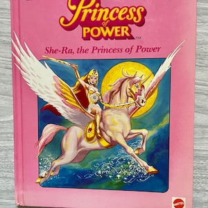 Vintage 1985 Princess of Power She-ra Hardcover Books. 1980s Kids Tv ...