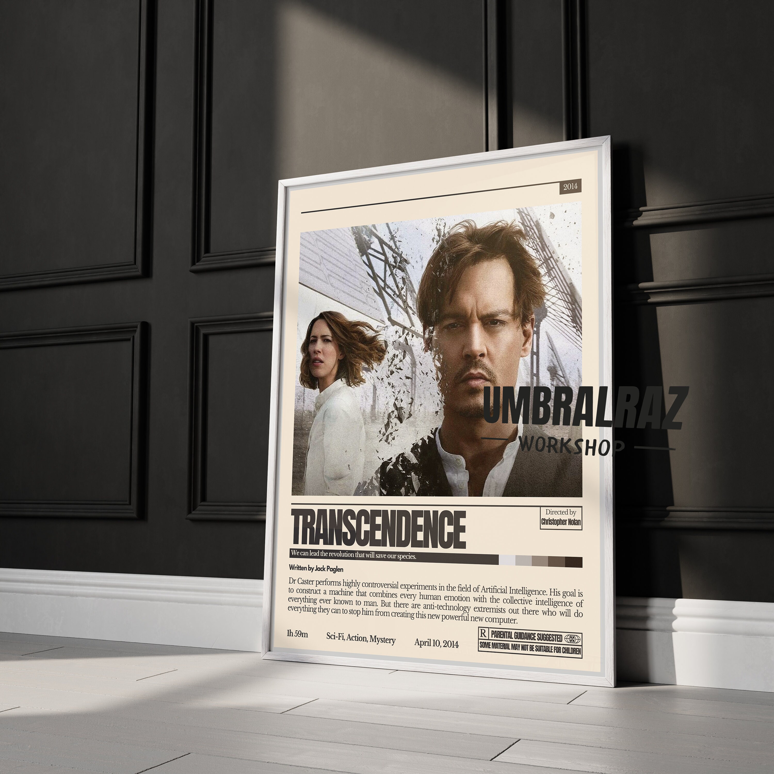 Johnny Depp Transcendence Poster