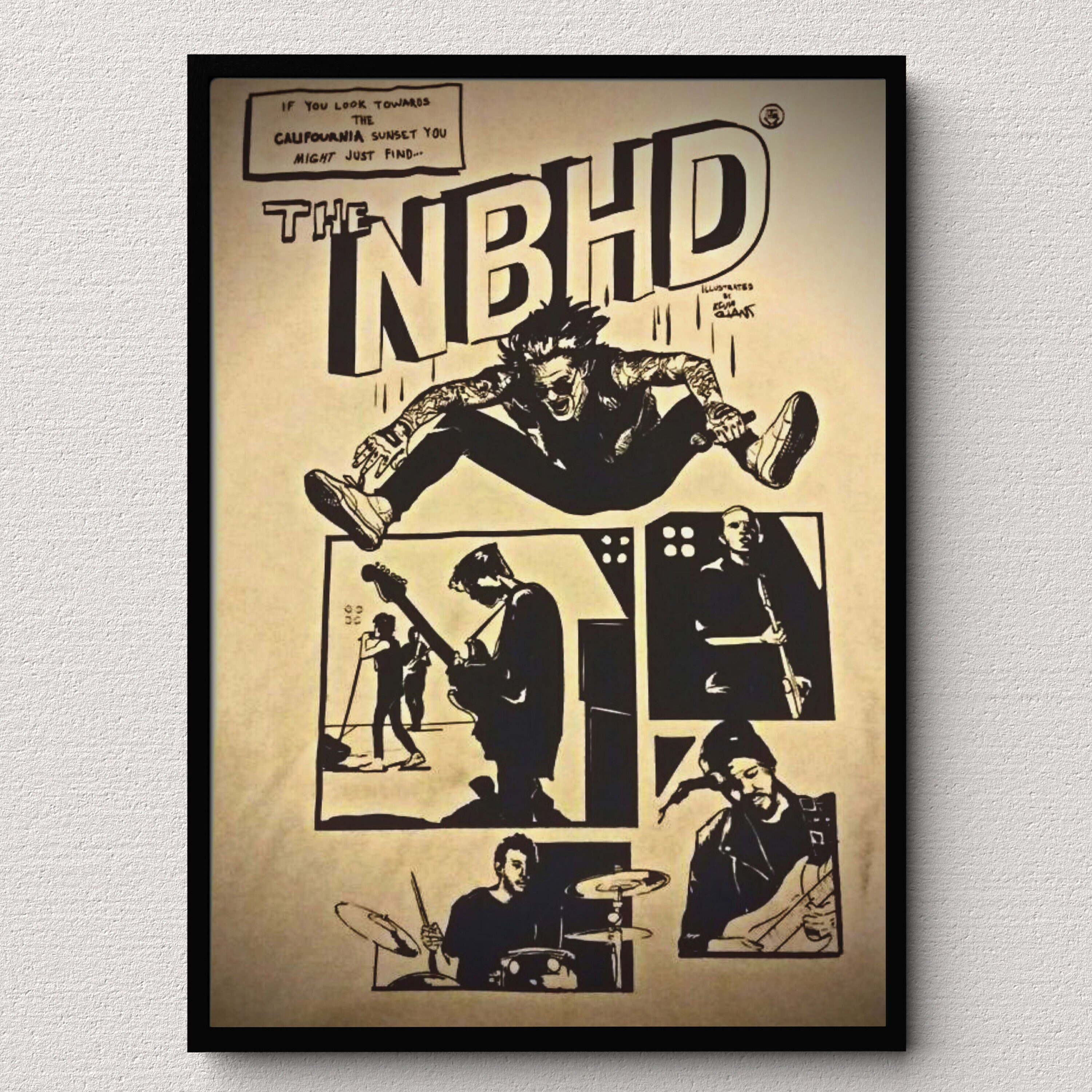 The Neighbourhood Band Album Cover Poster Diseñado Y Vendido Por Uran D.