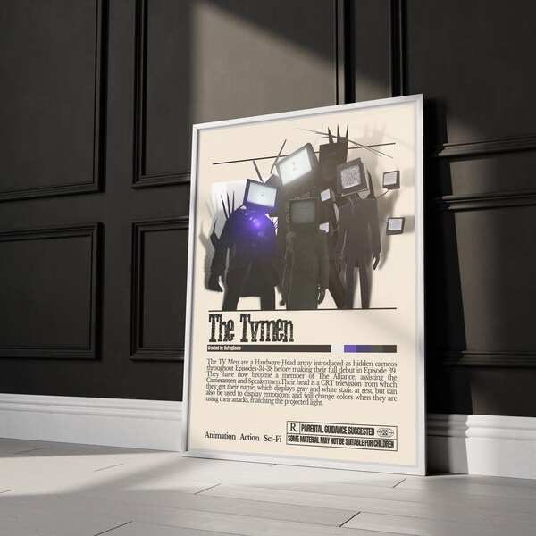 Speakerman Poster - Etsy