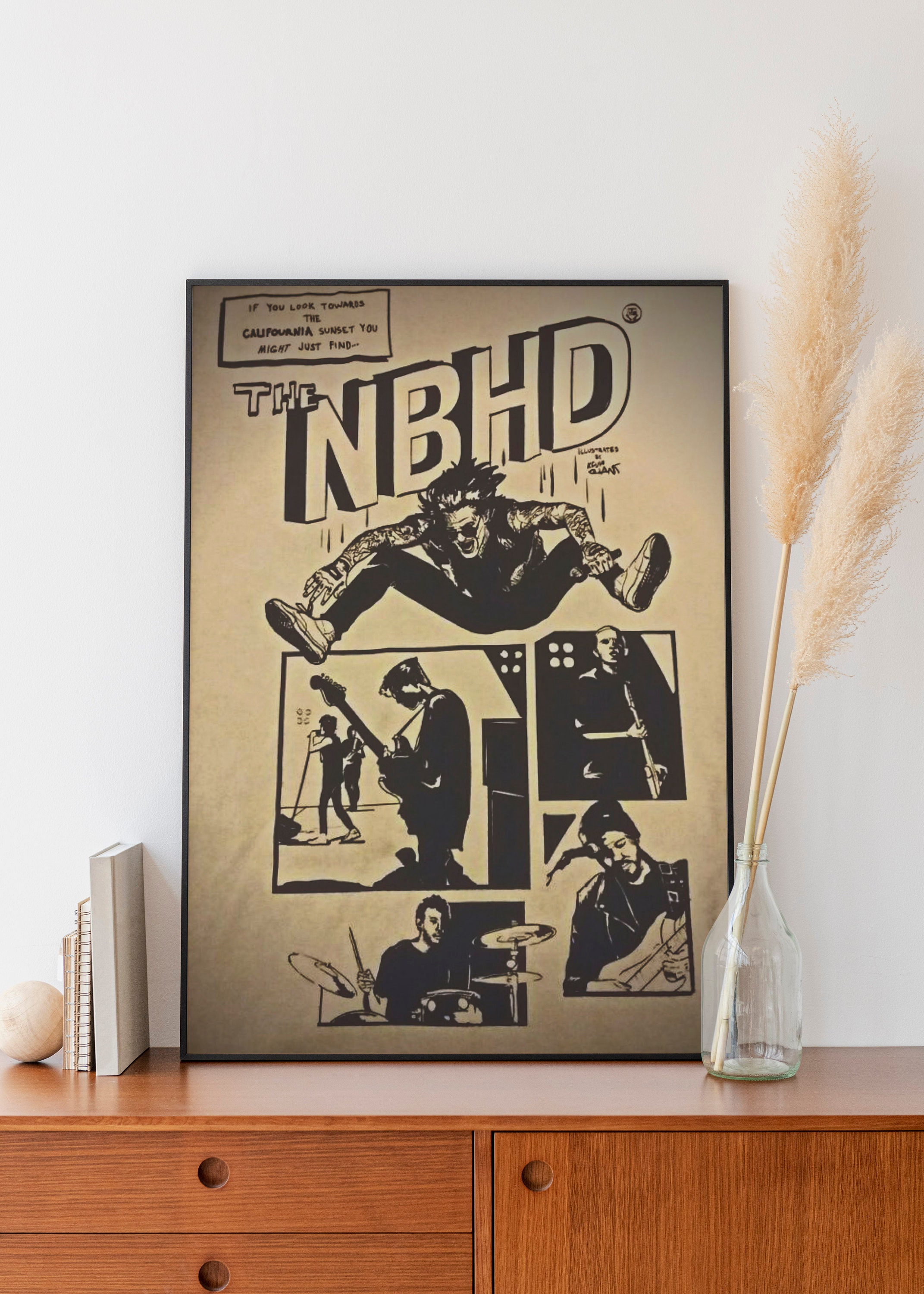 The Neighbourhood Band Album Cover Poster Diseñado Y Vendido Por Uran D.