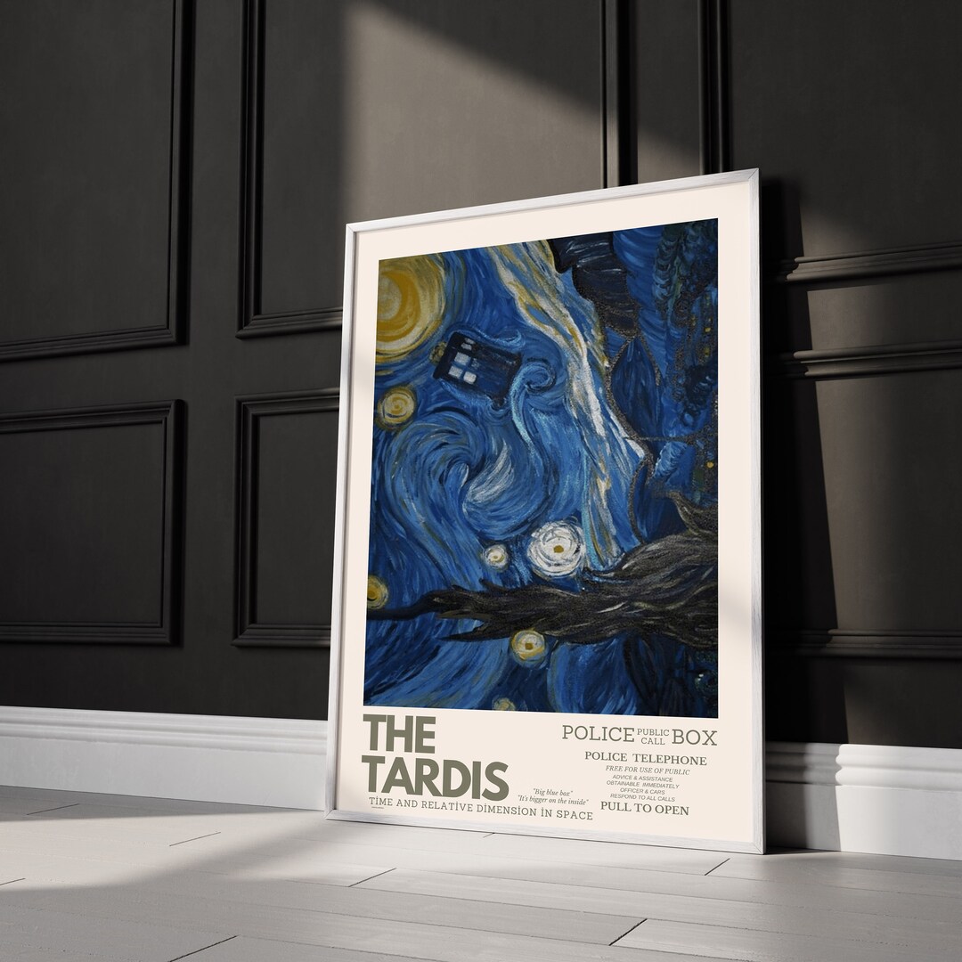 Doctor Who Poster-digital Download and Printable-tardis - Etsy