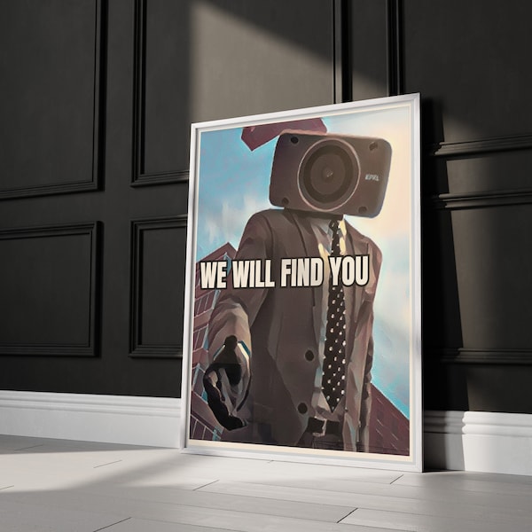 Skibidi toilet print - Etsy Österreich