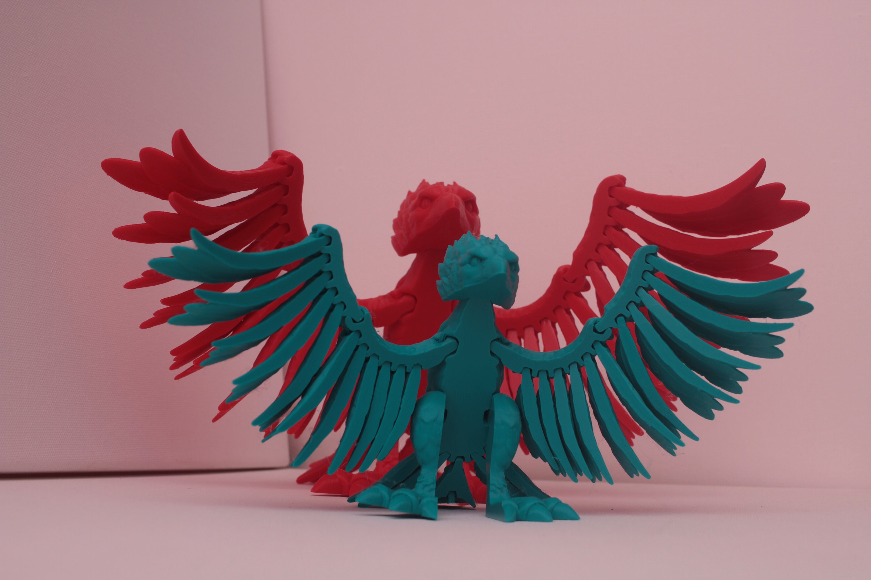 Flexi Factory Phoenix 3D Printed Articulated Toy - Etsy