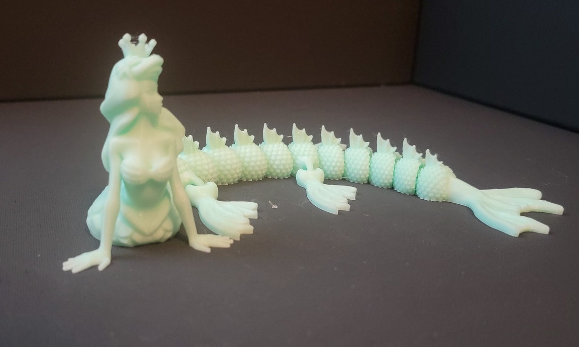 3D Printed Mermaid - Etsy