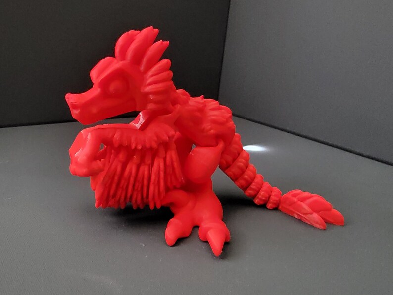 3D Printed Pyroraptor - Etsy