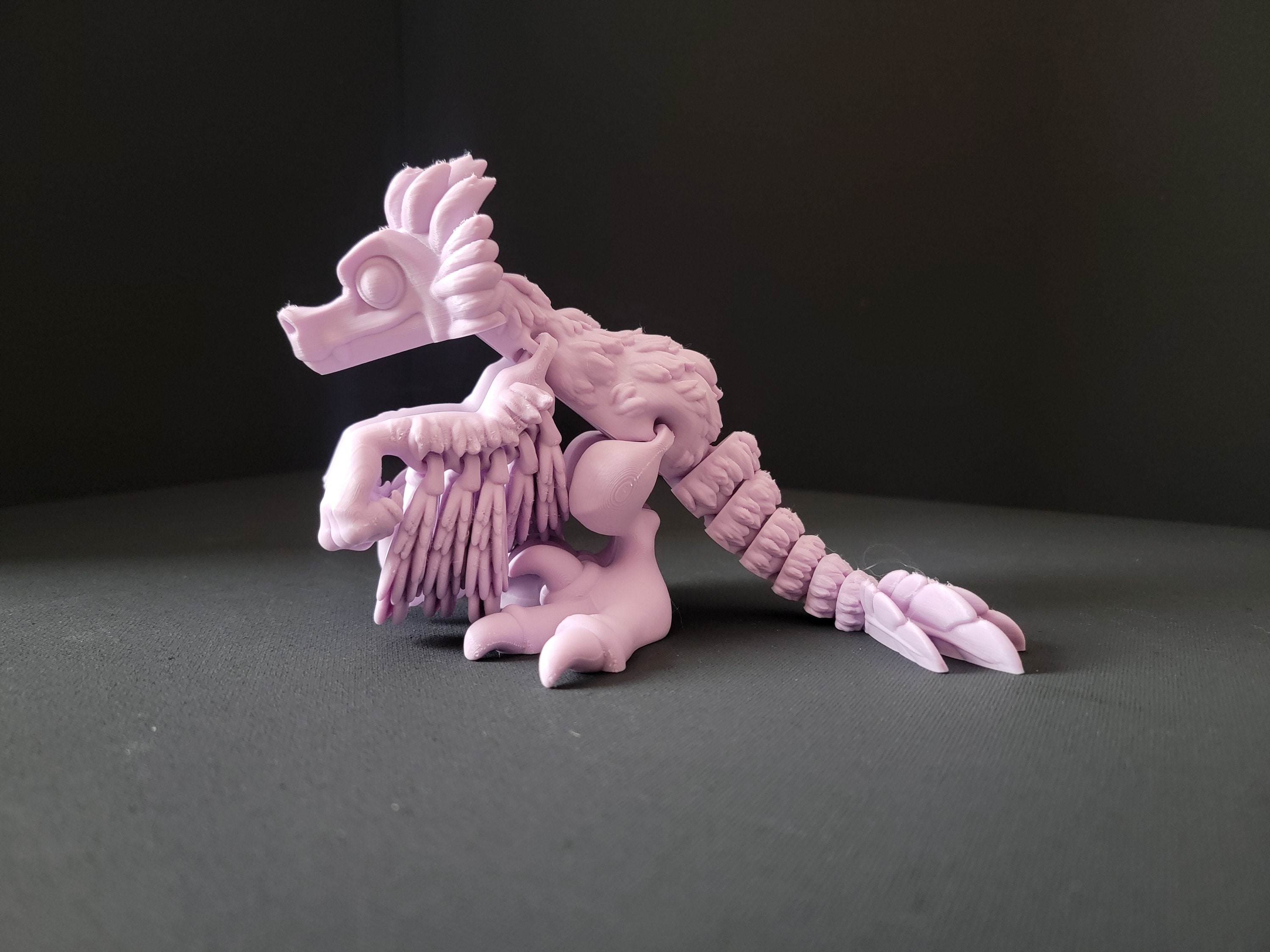 3D Printed Pyroraptor - Etsy