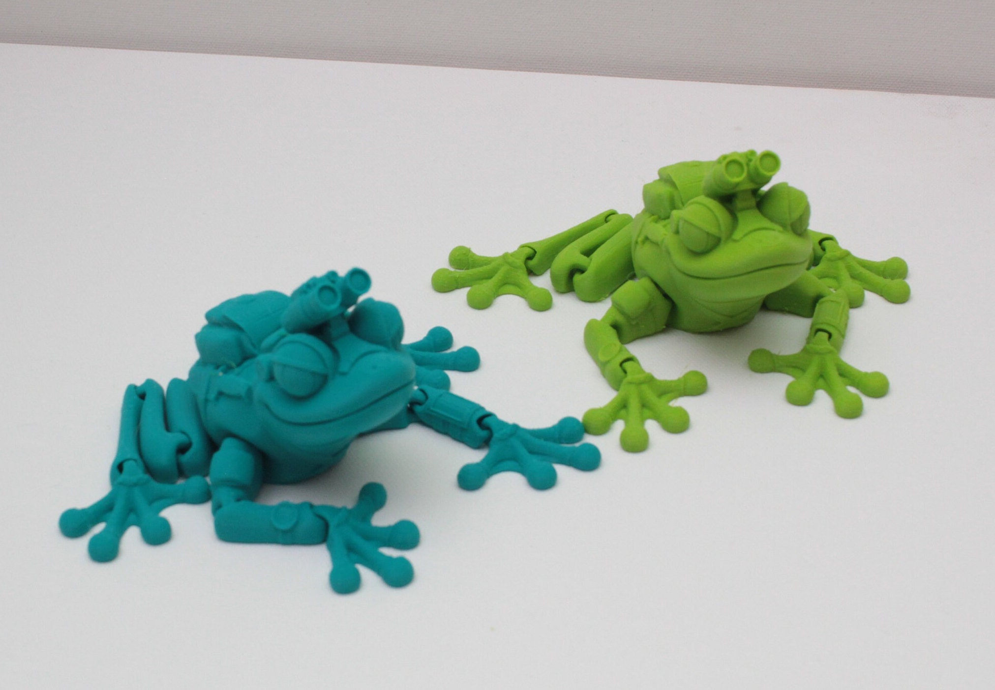Flexi Factory Special Ops Frog 3D Printed Articulated Toy - Etsy