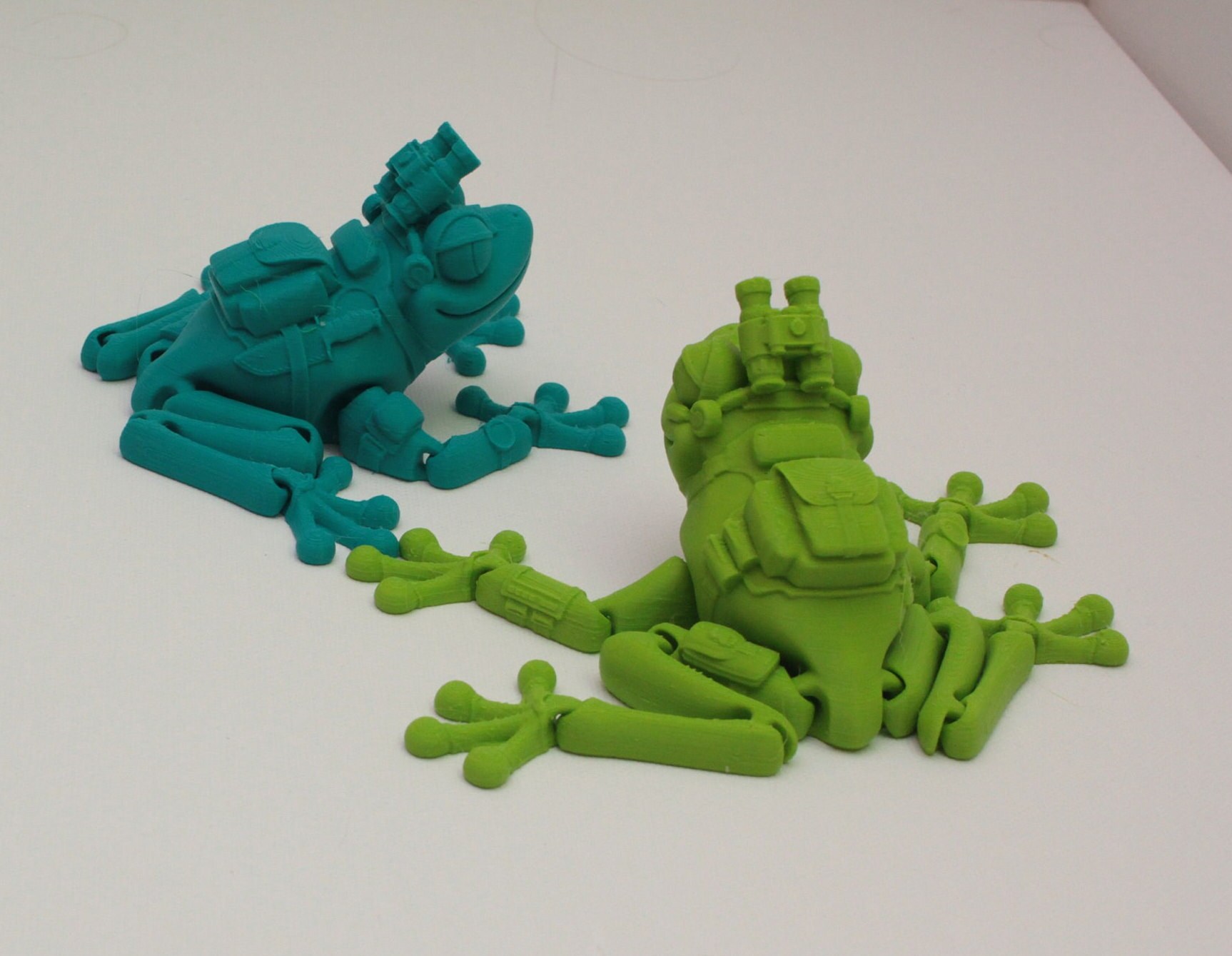 Flexi Factory Special Ops Frog 3D Printed Articulated Toy - Etsy