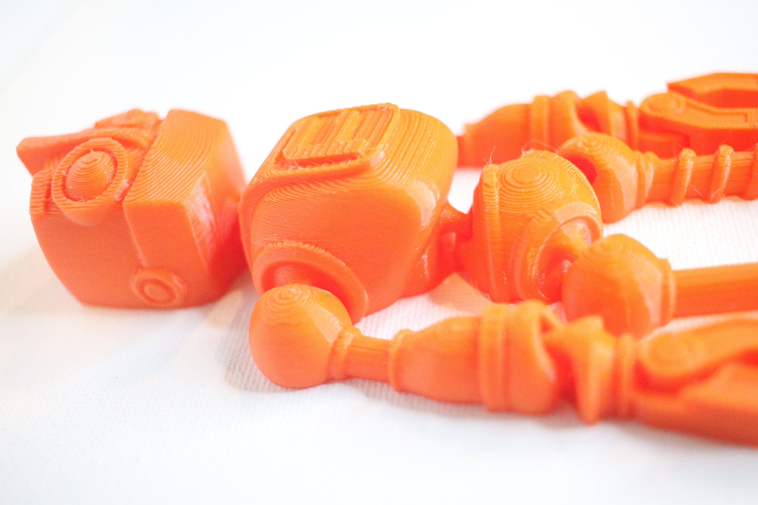 Flexi Factory Fokobot 3D Printed Articulated Toy - Etsy