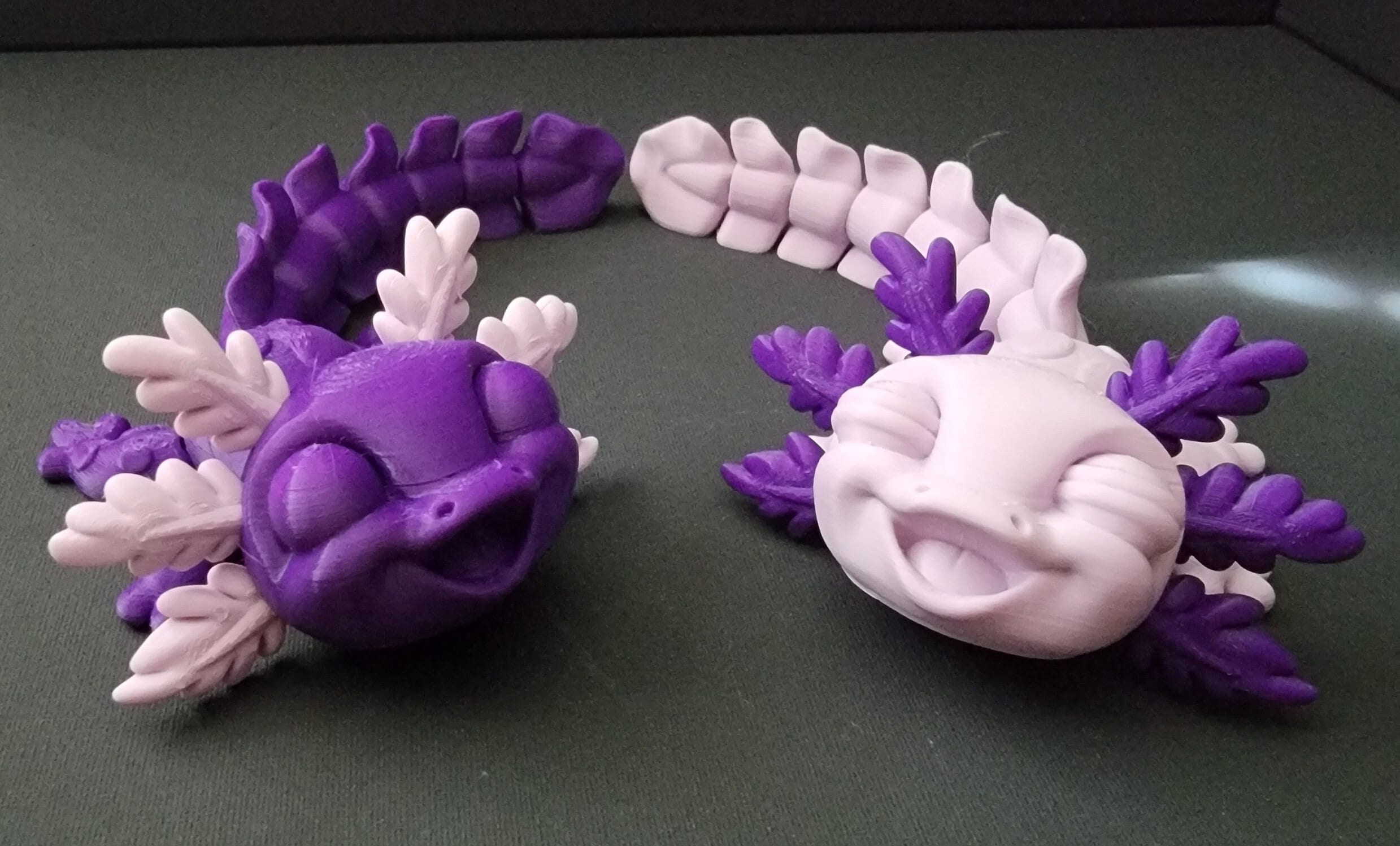 3D Printed Axolotl - Etsy