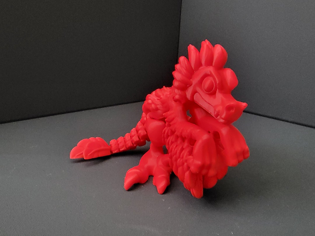 3D Printed Pyroraptor - Etsy
