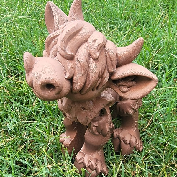 3d Printed Articulated Cow - Etsy