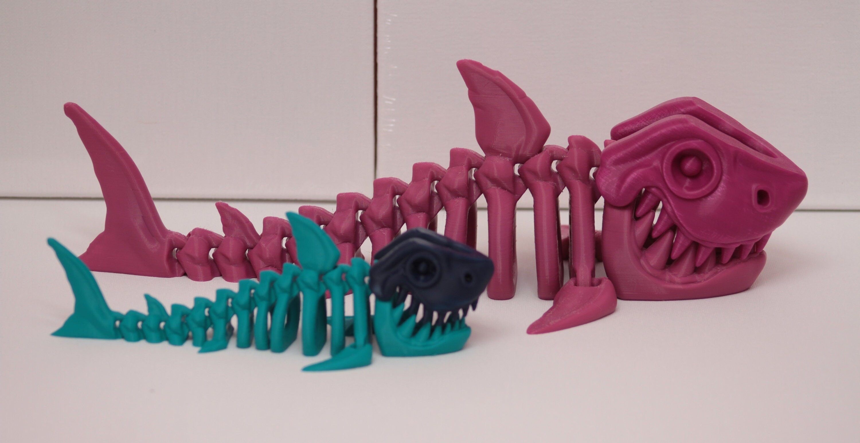 Flexi Factory Shark 3D Printed Articulated Toy - Etsy