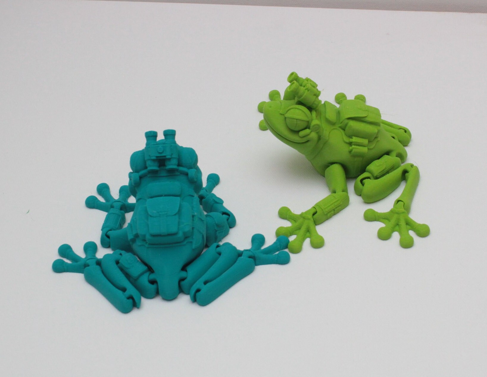 Flexi Factory Special Ops Frog 3D Printed Articulated Toy - Etsy