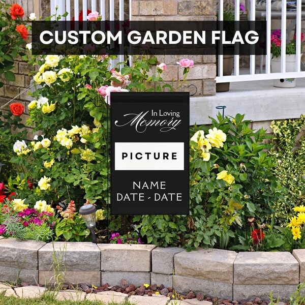 Custom Garden Flag - Etsy