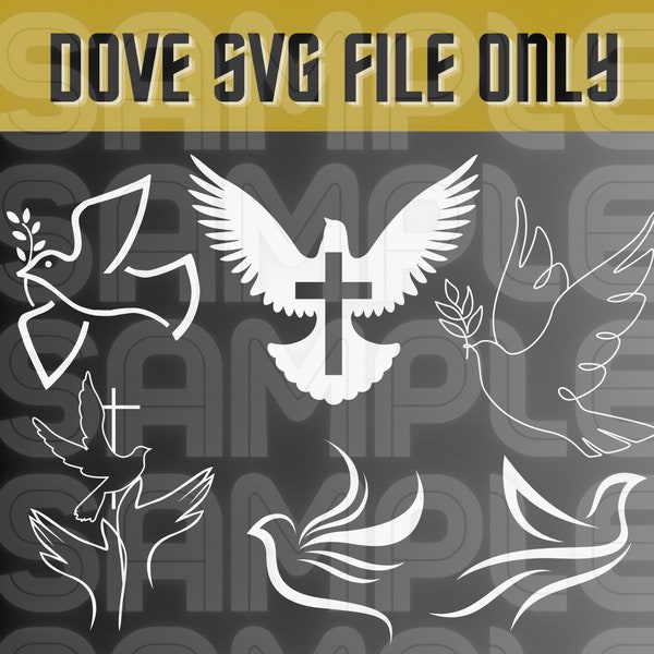 Dove Svg - Etsy