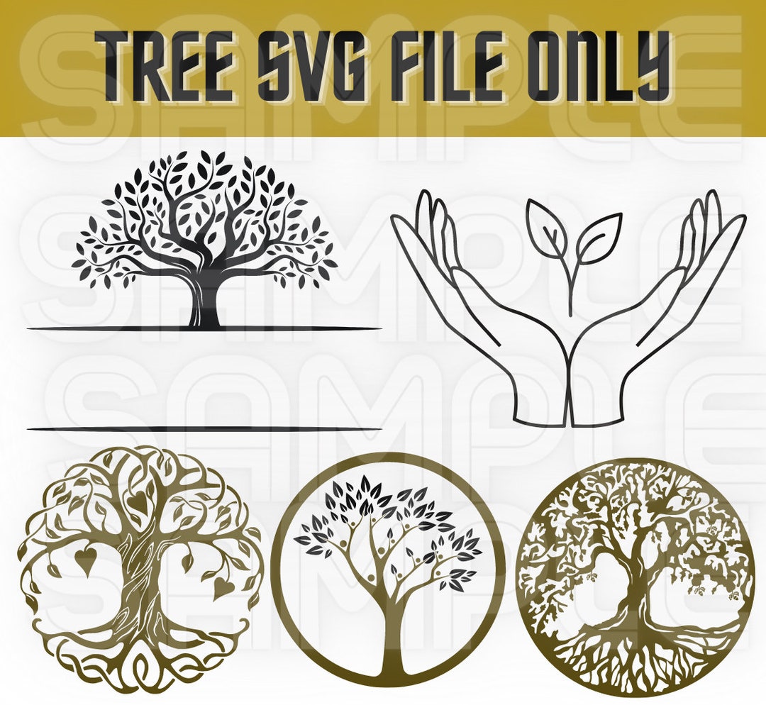 Tree SVG File Only | Perfect for Family Tree Craft & Etc. - Etsy