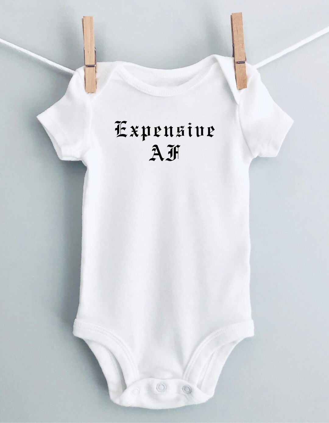 Expensive AF Gerber Onesie - Funny Baby Shirt - Trendy Baby Apparel ...