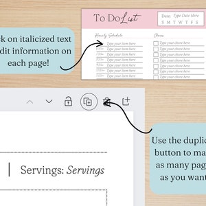 Editable and Printable to Do List and Daily Planner Bundle, Daily ...