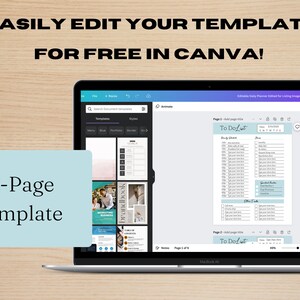 Editable and Printable to Do List and Daily Planner Bundle, Daily ...