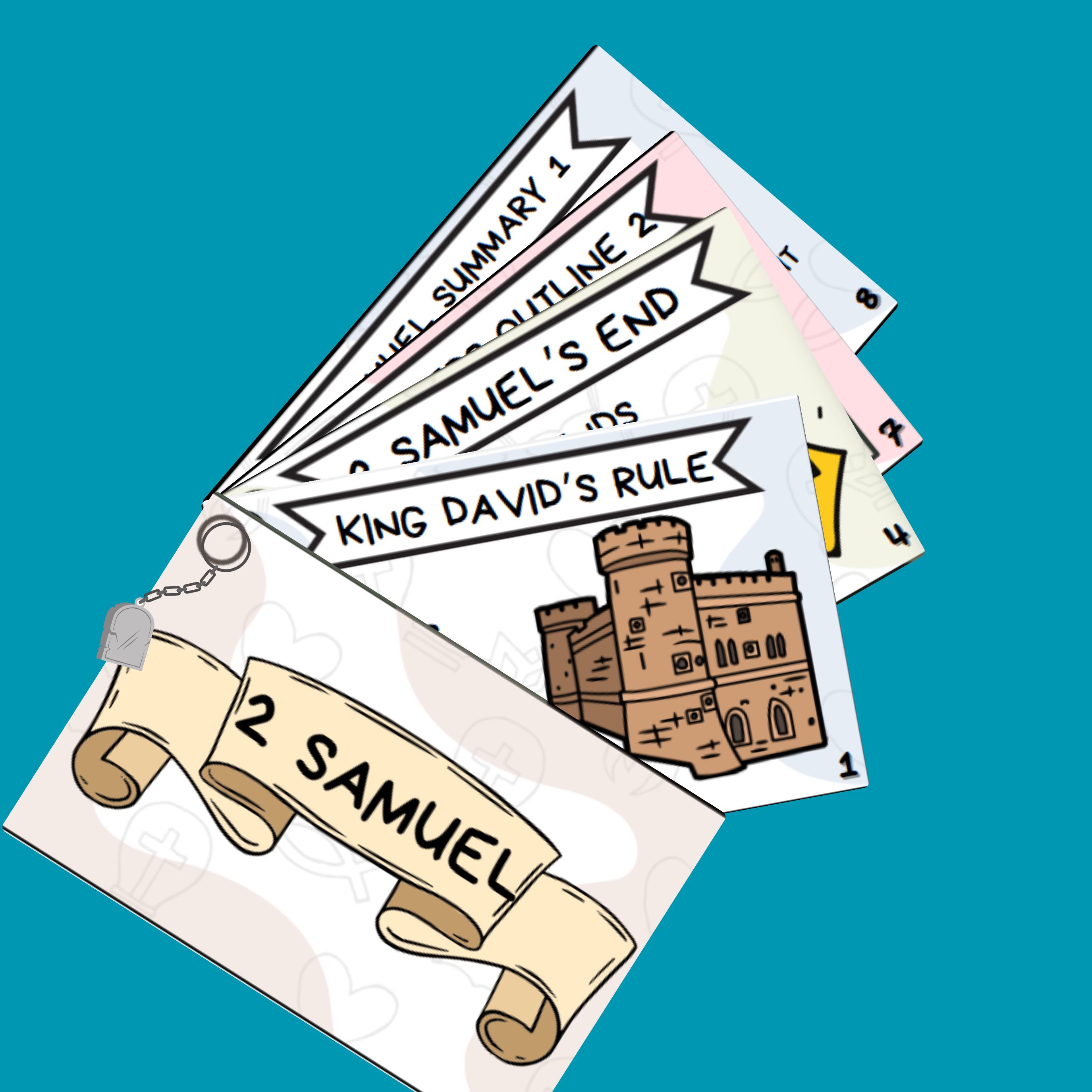 Bible Flashcard , 2 Samuel Flashcard , Bible Study Guide , Bible ...