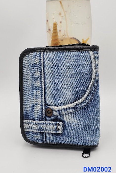 Blue Jean Beauty- the Classic Denim Wallet: Timeless Style and ...