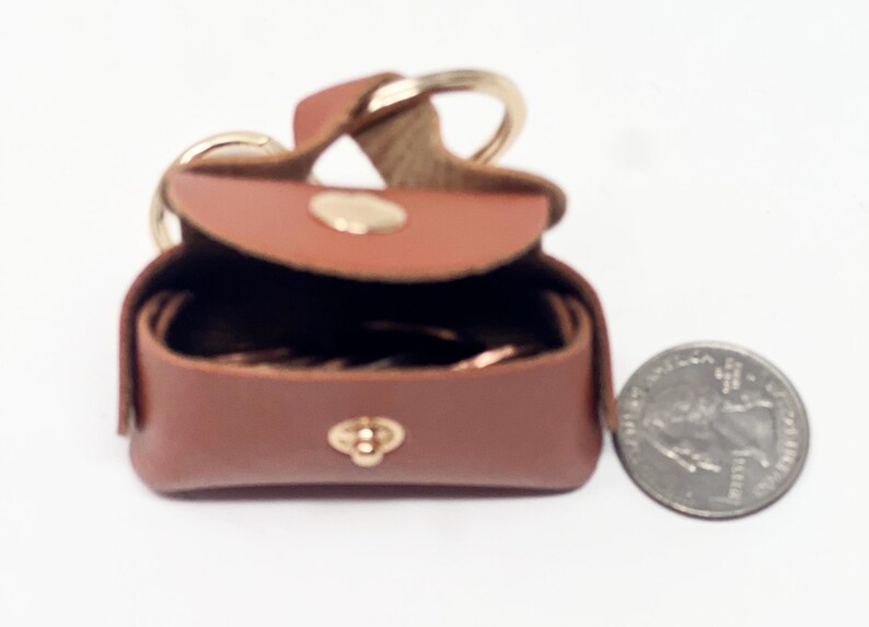 Vegan Leather Cute Mini Handbag Charm / Purse Tag / Keychain - Etsy